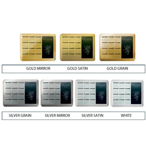 Branded Aluminium Calendar Coasters | Total Merchandise