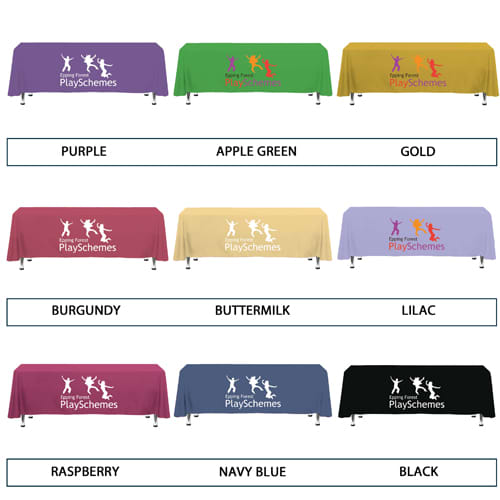 Branded Tablecloths | Promo Tablecloths | Total Merchandise