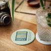 UK Printed Recycled Biodegradable Coasters | Total Merchandise