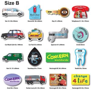 Branded Shaped Flexible Fridge Magnets | Branded Magnet