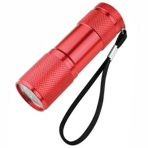 9 LED Metal Torches | Branded LED Flashlights