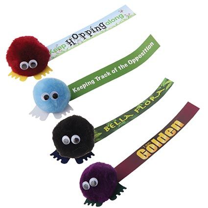 Promotional Logo Bugs | Message Bugs | Total Merchandise