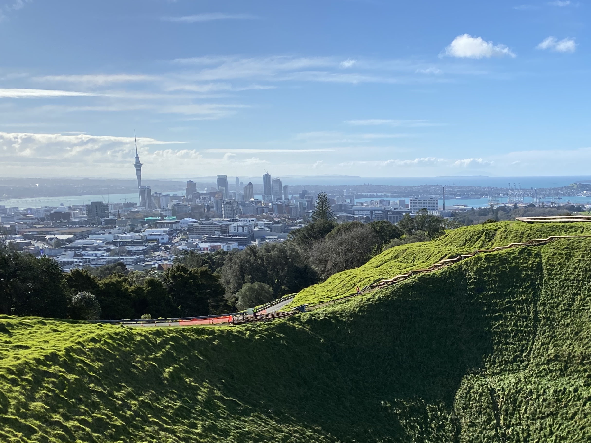 Climb to the Crater of Maungawhau Mt Eden - live online tour from Auckland