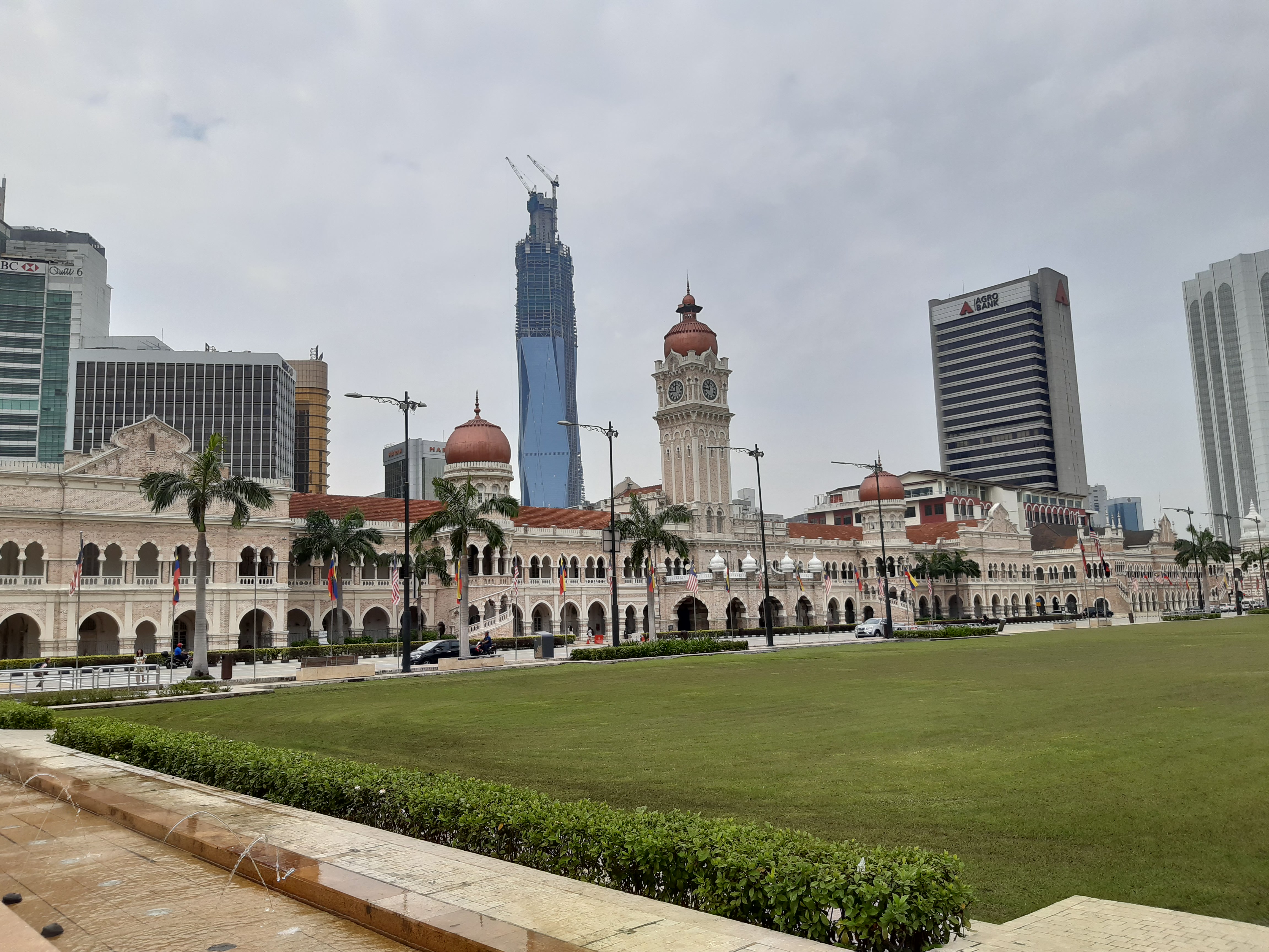 Walk around Independence Square - live online tour from Kuala Lumpur