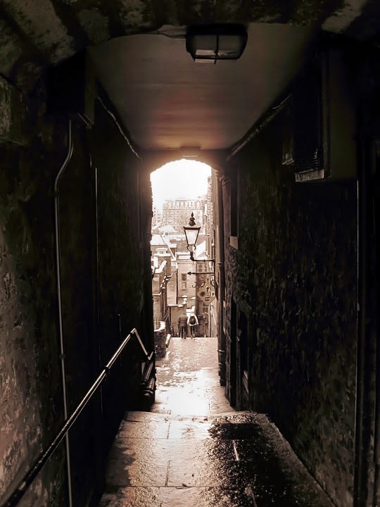 Walk through Edinburgh's Creepy History - live online tour from Edinburgh