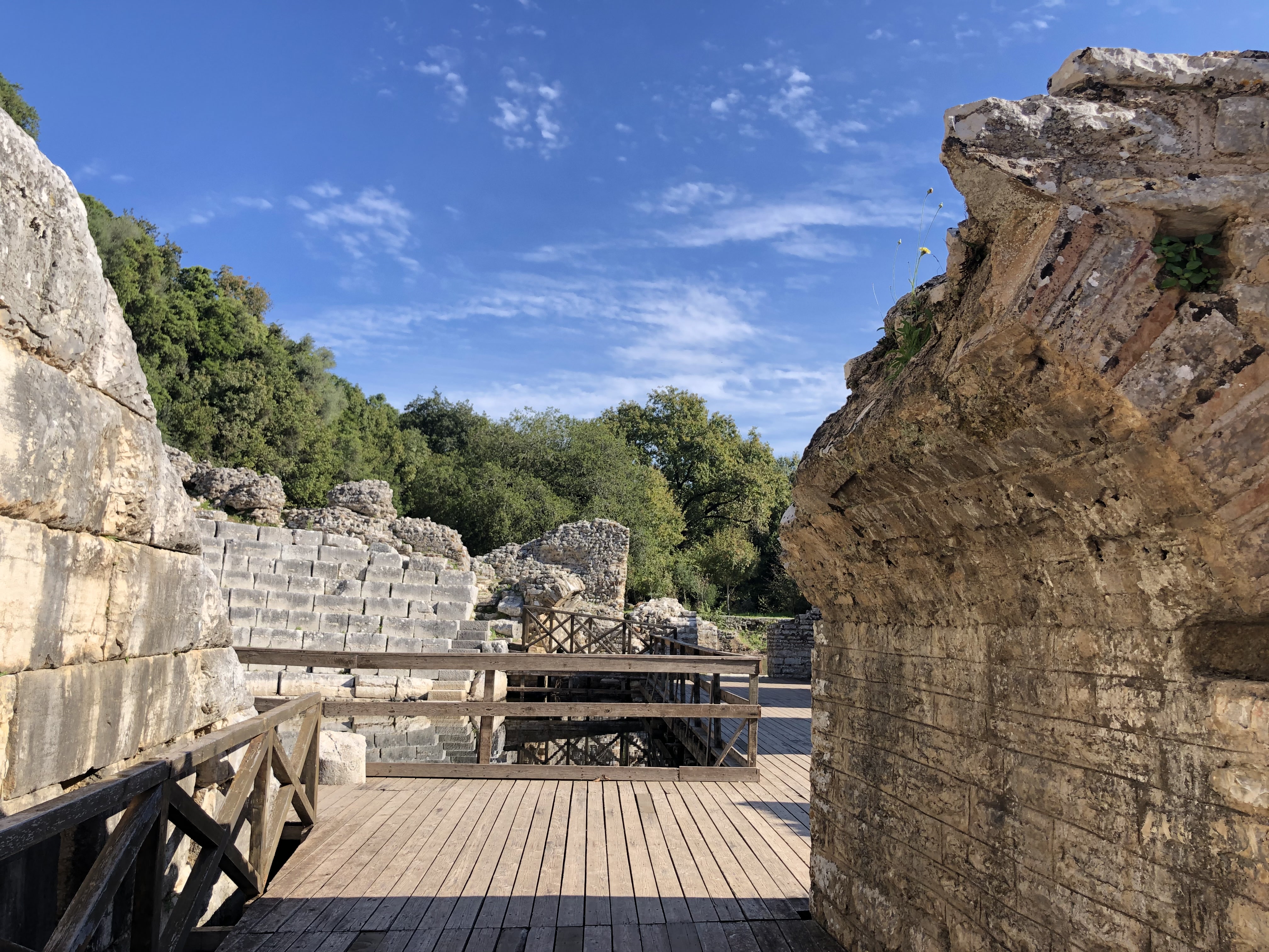 Walk through Greco Roman Ruins at Butrint National Park - live online ...
