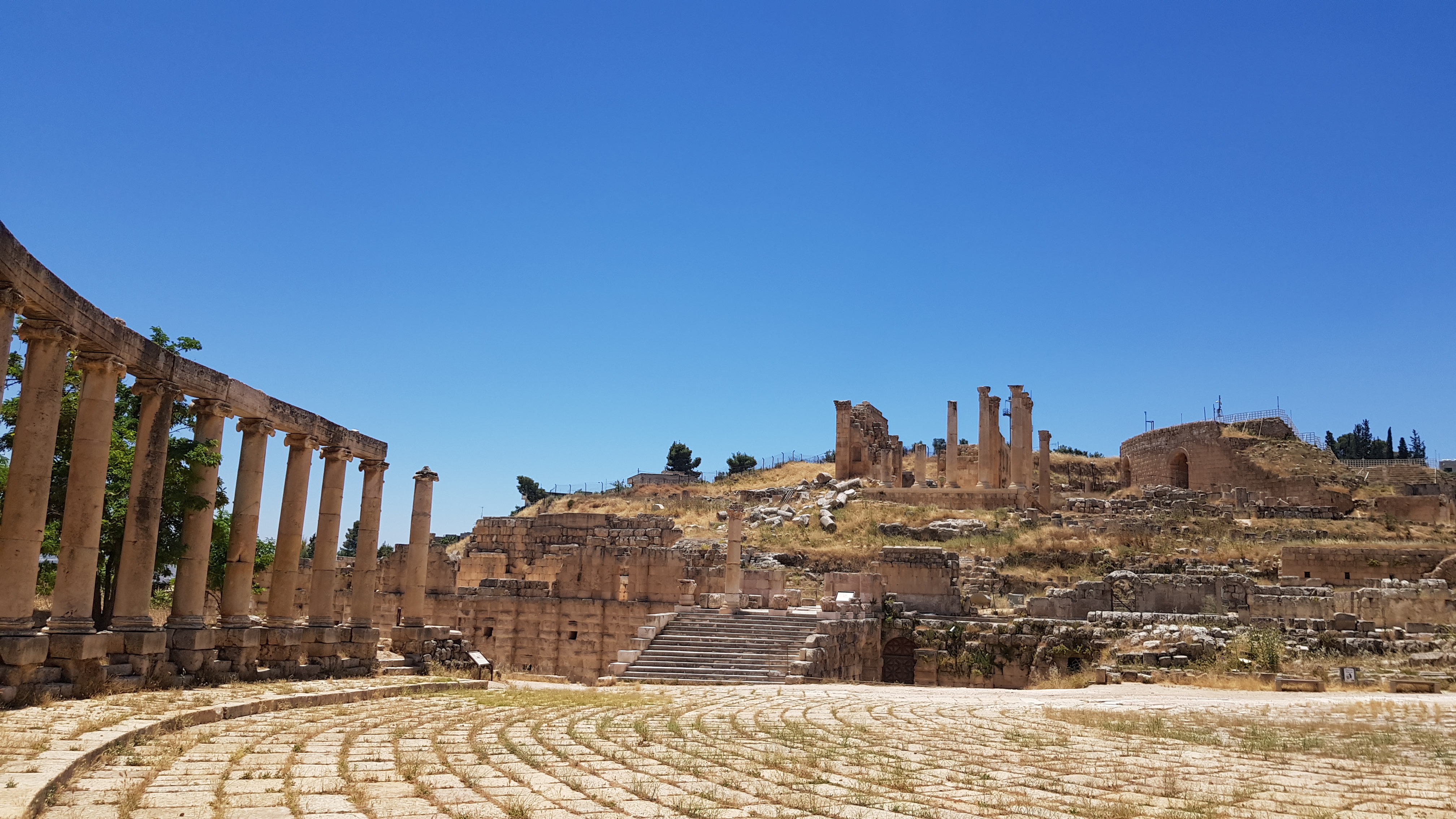Explore the ancient ruins of Jerash - live online tour from Jerash