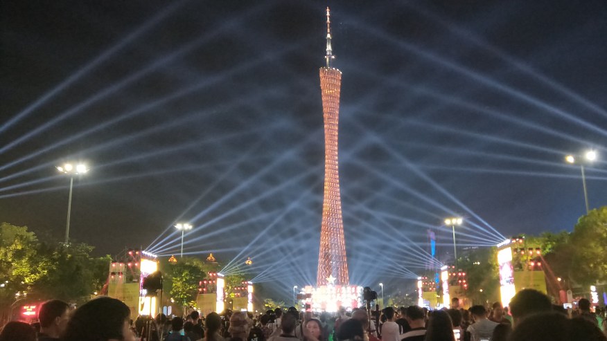 See the Canton Tower Light Show That Attracts Numerous Travellers by ...