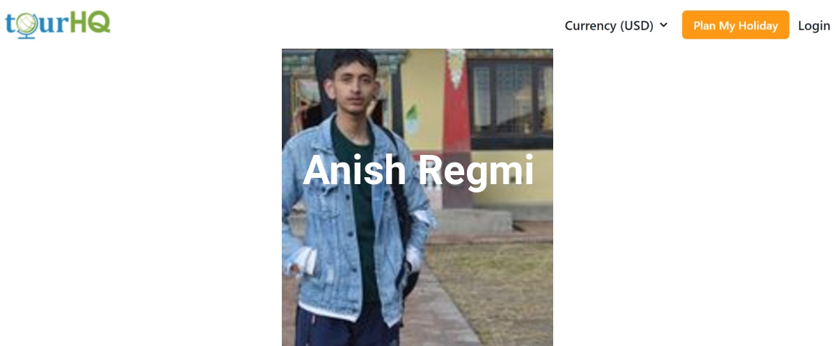 Anish Regmi Private Tour Guide in Kathmandu, Nepal - tourHQ