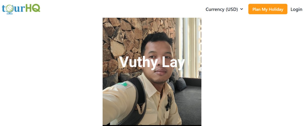 Vuthy Lay Private Tour Guide in Siem Reap, Cambodia - tourHQ