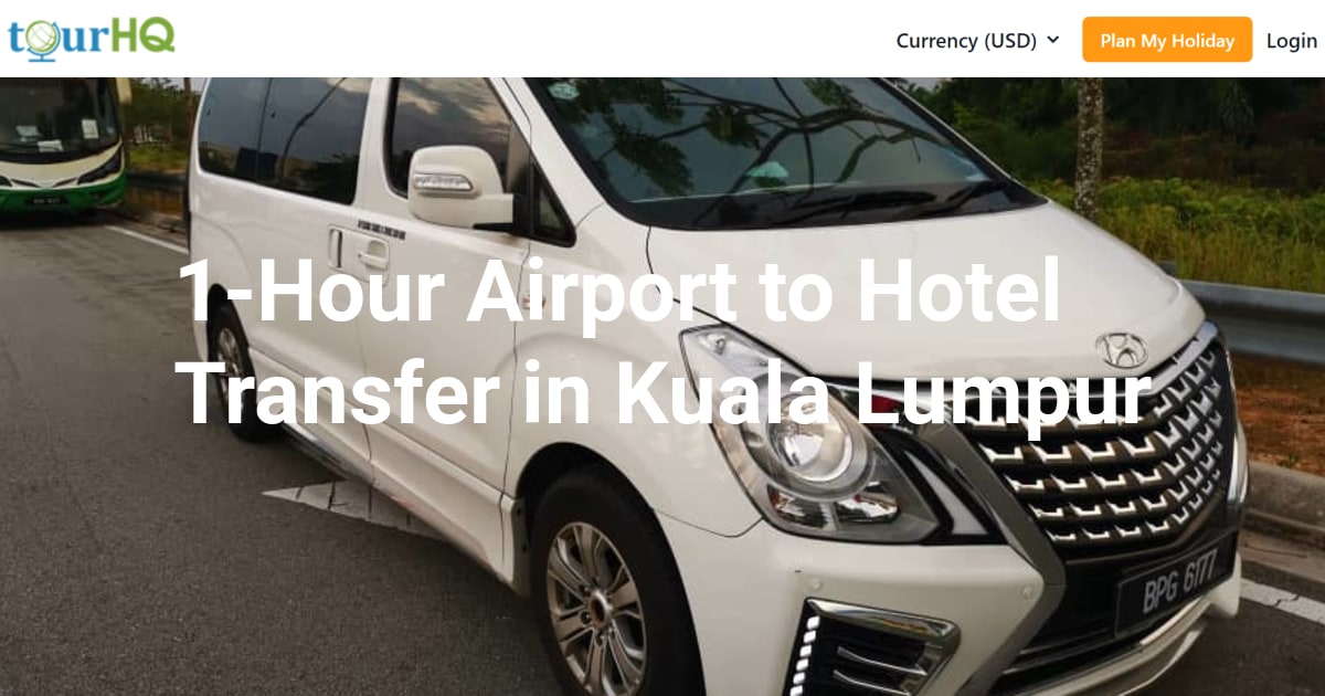 1-Hour Airport to Hotel Transfer in Kuala Lumpur