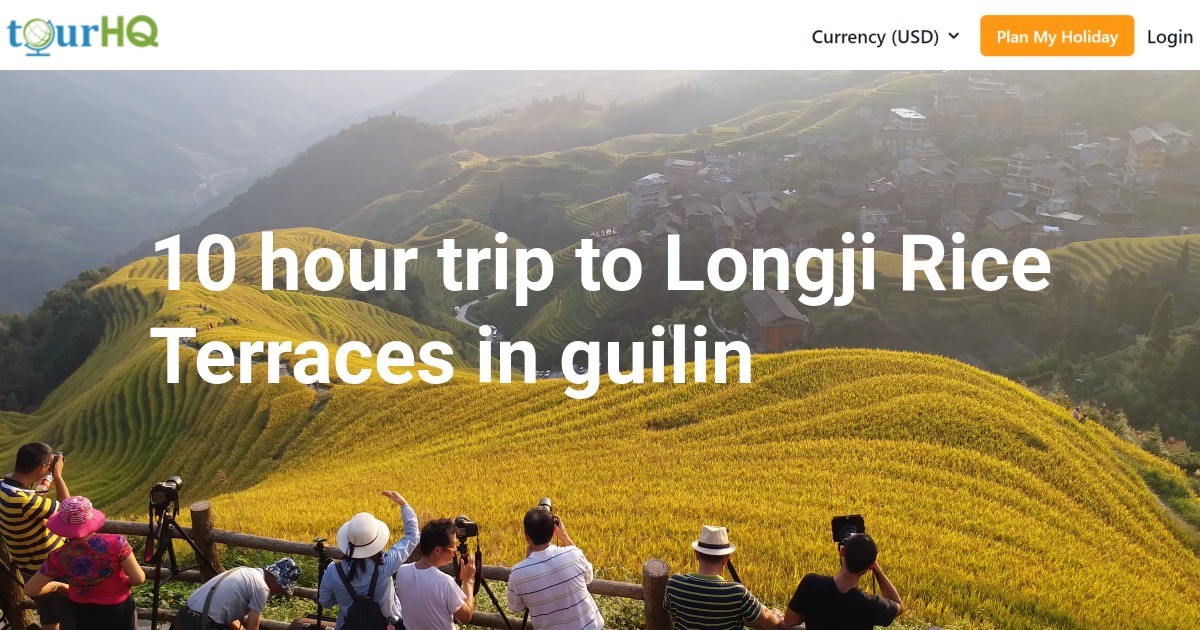 10 hour trip to Longji Rice Terraces in guilin