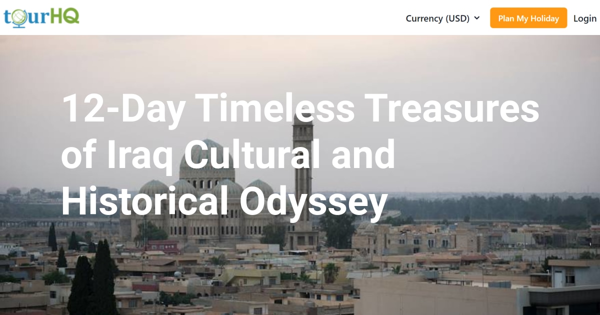 12-Day Timeless Treasures of Iraq Cultural and Historical Odyssey
