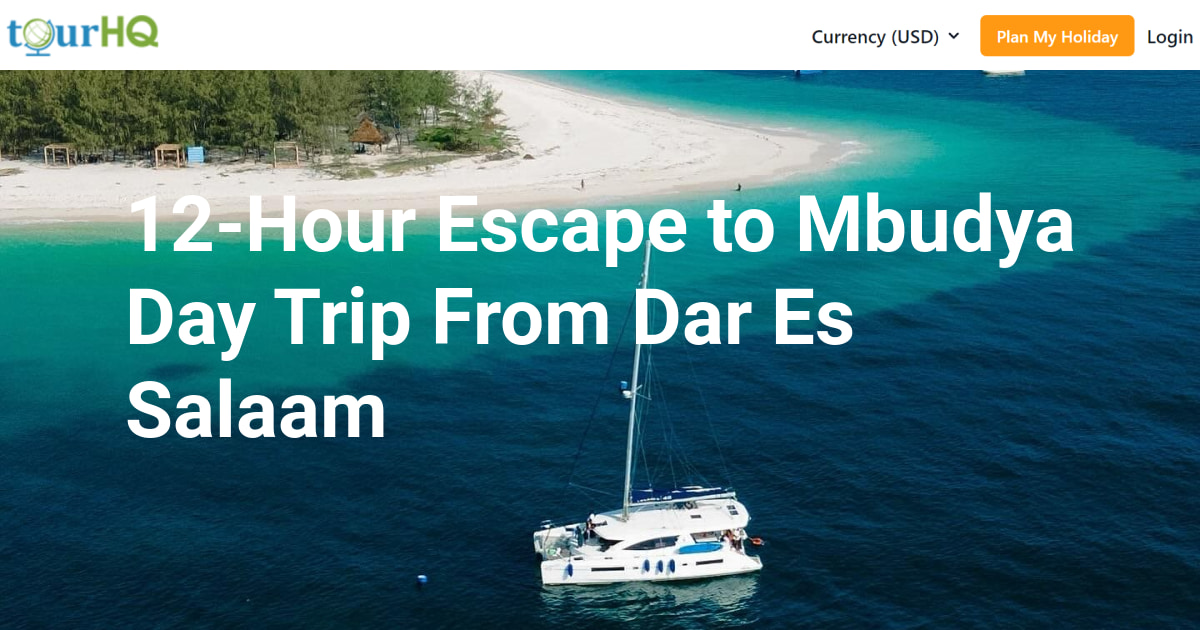 12-Hour Escape to Mbudya Day Trip From Dar Es Salaam