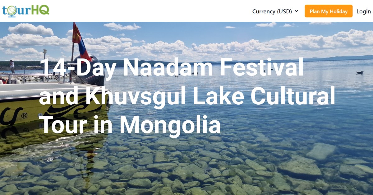 14-Day Naadam Festival and Khuvsgul Lake Cultural Tour in Mongolia