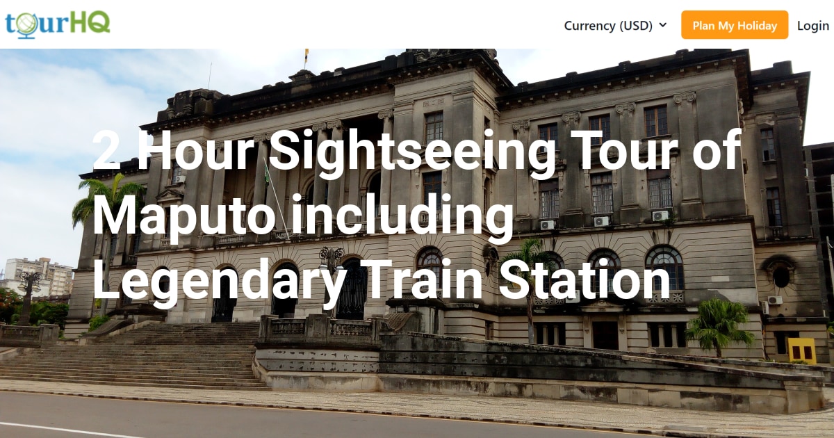 2 Hour Sightseeing Tour of Maputo including Legendary Train Station