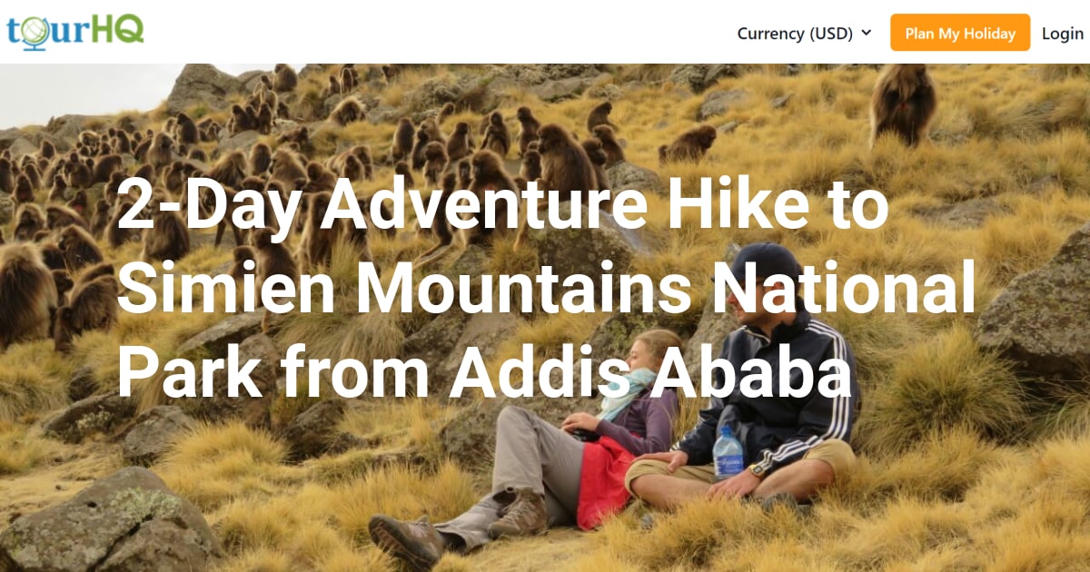 2-Day Adventure Hike to Simien Mountains National Park from Addis Ababa