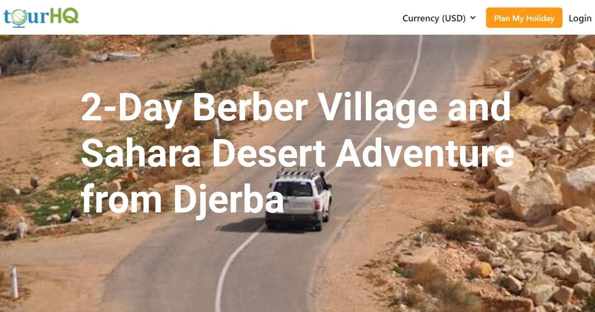 2-Day Berber Village and Sahara Desert Adventure from Djerba
