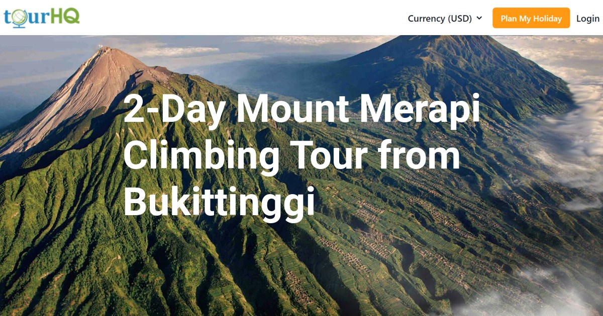 2-Day Mount Merapi Climbing Tour from Bukittinggi