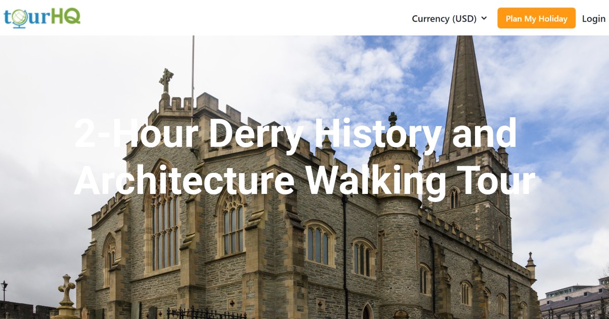 2-Hour Derry History and Architecture Walking Tour