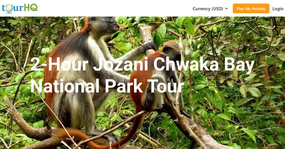 2-Hour Jozani Chwaka Bay National Park Tour