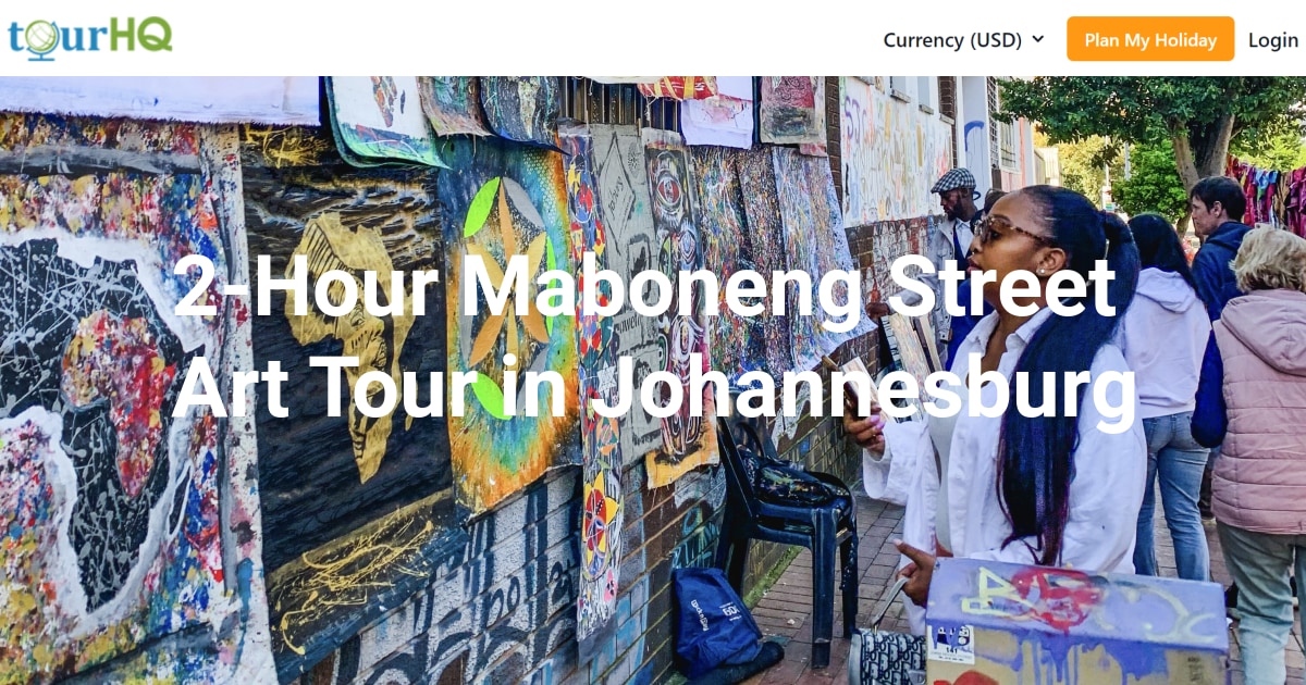 2-Hour Maboneng Street Art Tour in Johannesburg