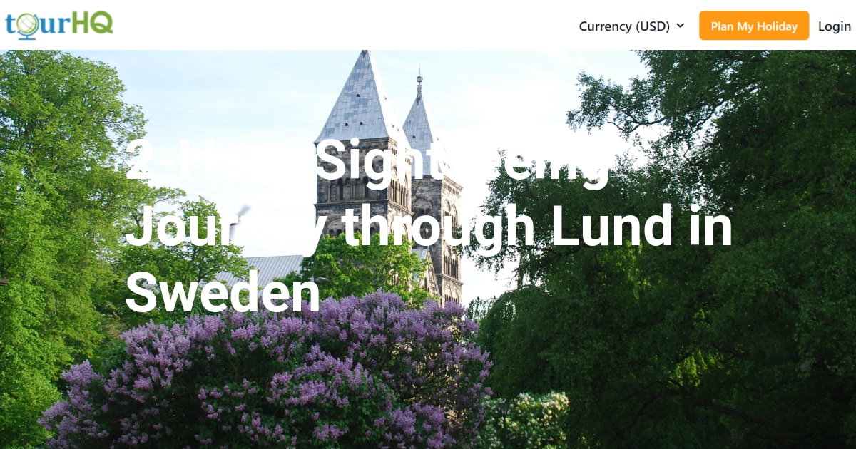 2-Hour Sightseeing Journey through Lund in Sweden