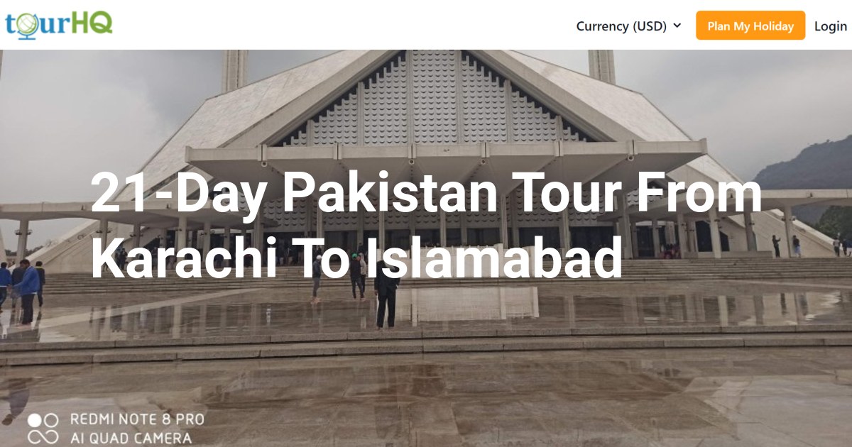21-Day Pakistan Tour From Karachi To Islamabad