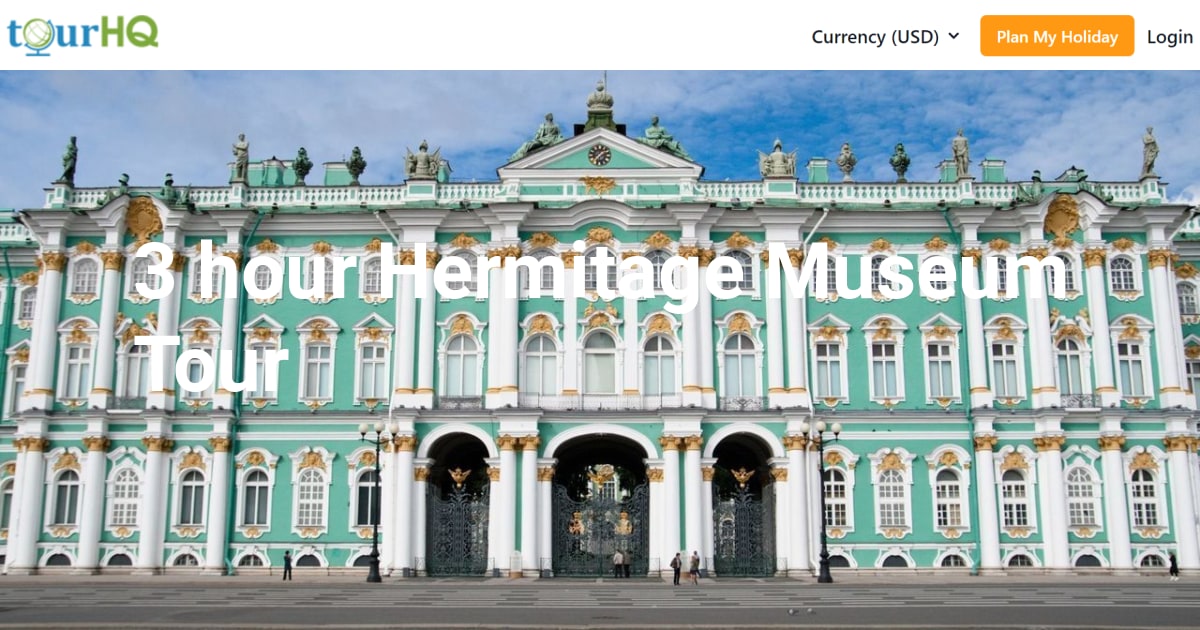 3 hour Hermitage Museum Tour