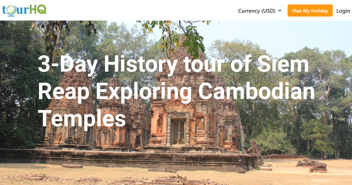 3-Day History tour of Siem Reap Exploring Cambodian Temples