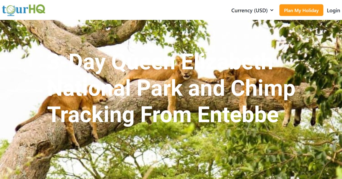 3-Day Queen Elizabeth National Park and Chimp Tracking From Entebbe