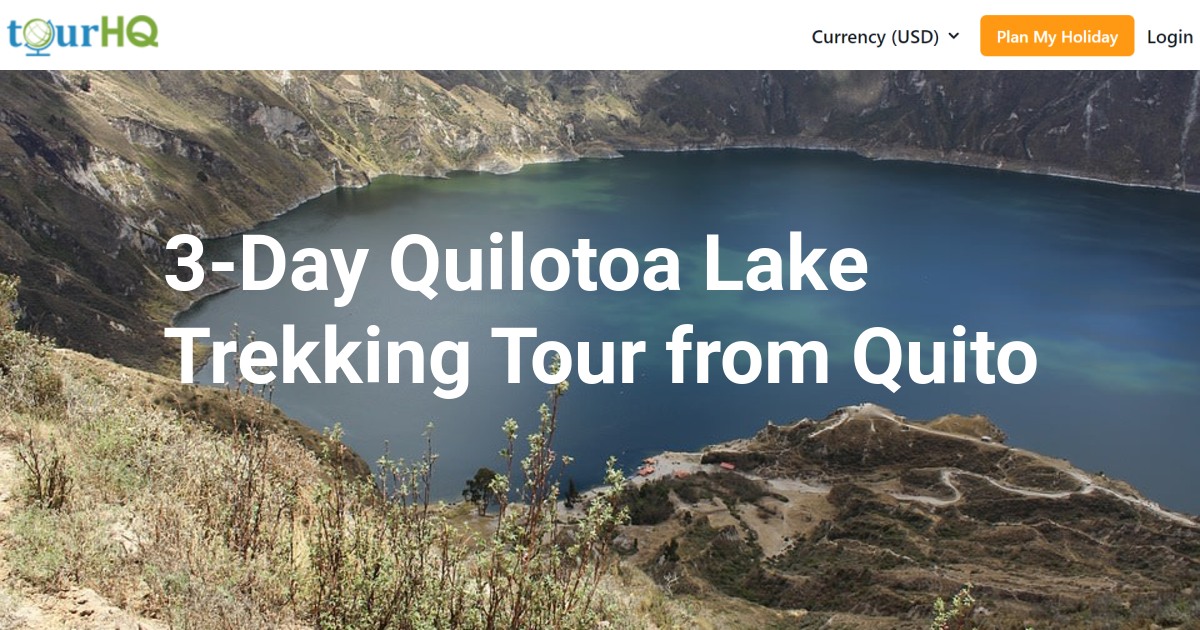 3-Day Quilotoa Lake Trekking Tour from Quito