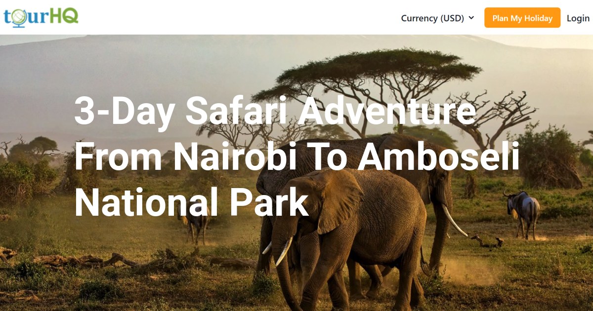 3-Day Safari Adventure From Nairobi To Amboseli National Park