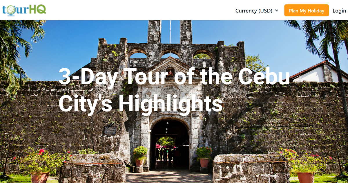3-Day Tour of the Cebu City's Highlights