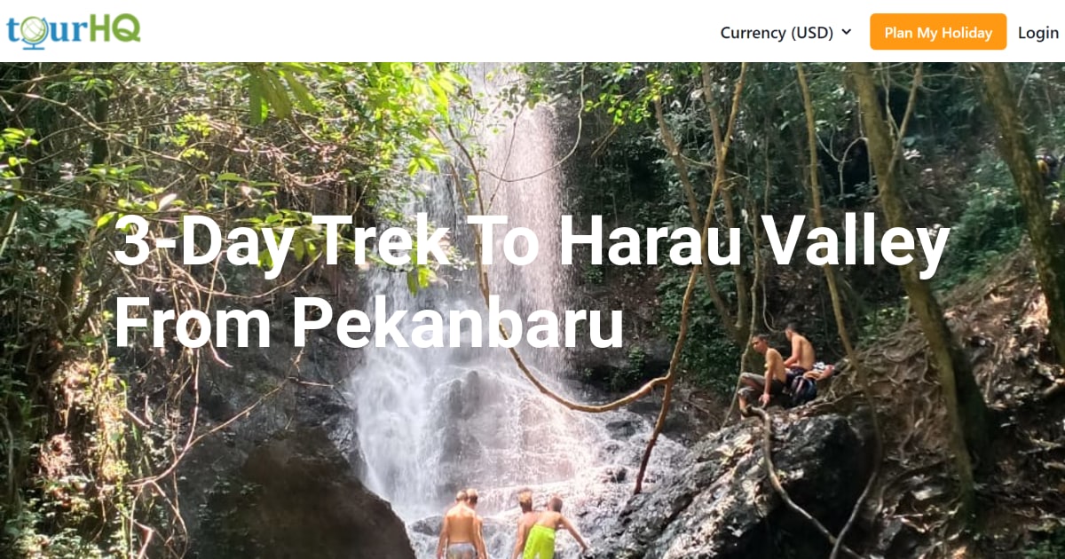 3-Day Trek To Harau Valley From Pekanbaru
