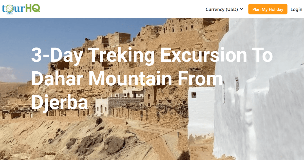 3-Day Treking Excursion To Dahar Mountain From Djerba