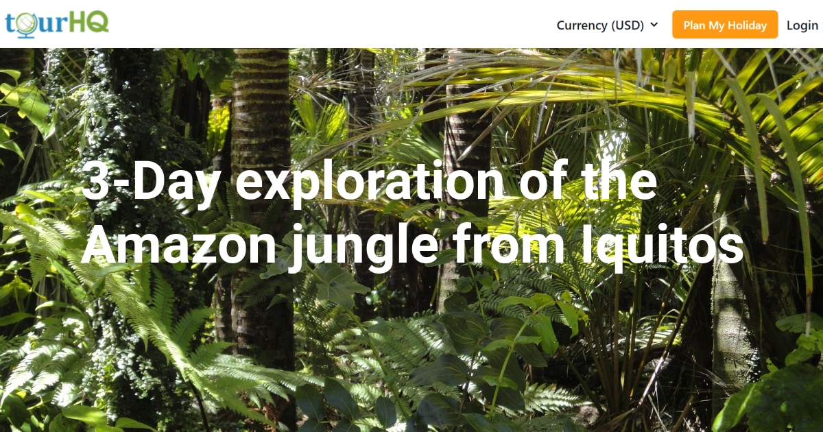 3-Day exploration of the Amazon jungle from Iquitos