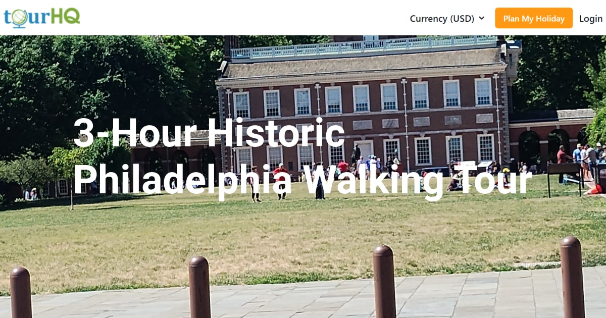 3-Hour Historic Philadelphia Walking Tour