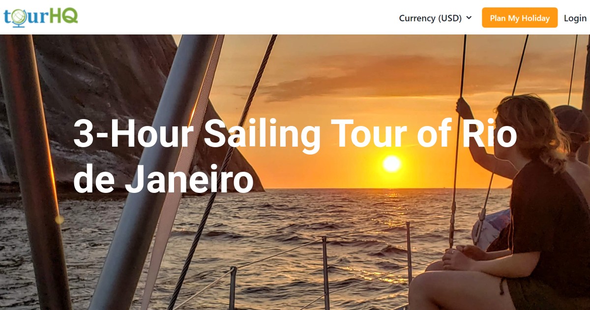 3-Hour Sailing Tour of Rio de Janeiro