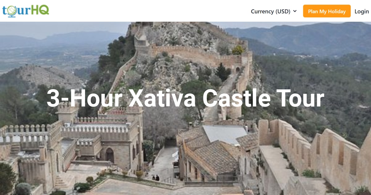3-Hour Xativa Castle Tour