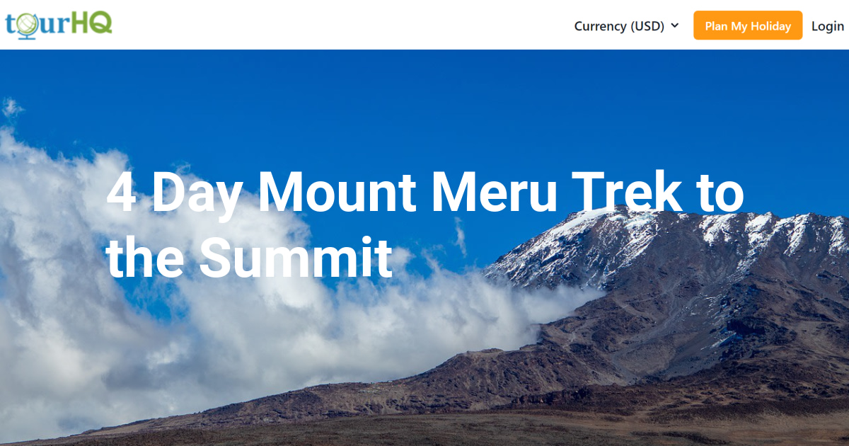 4 Day Mount Meru Trek to the Summit