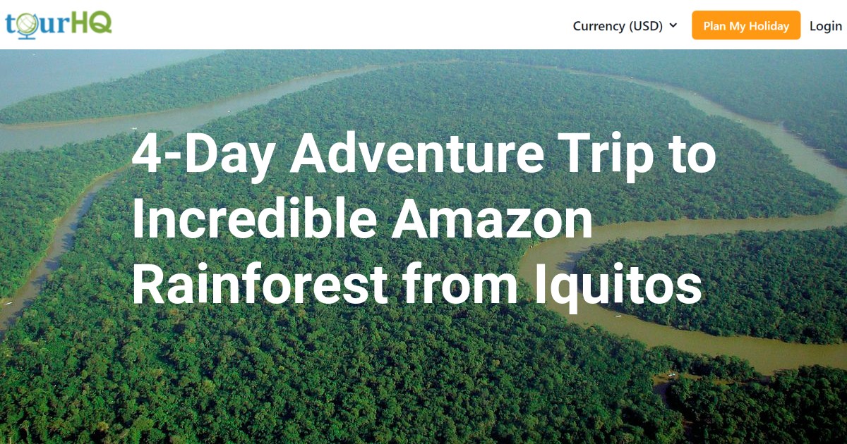 4-Day Adventure Trip to Incredible Amazon Rainforest from Iquitos