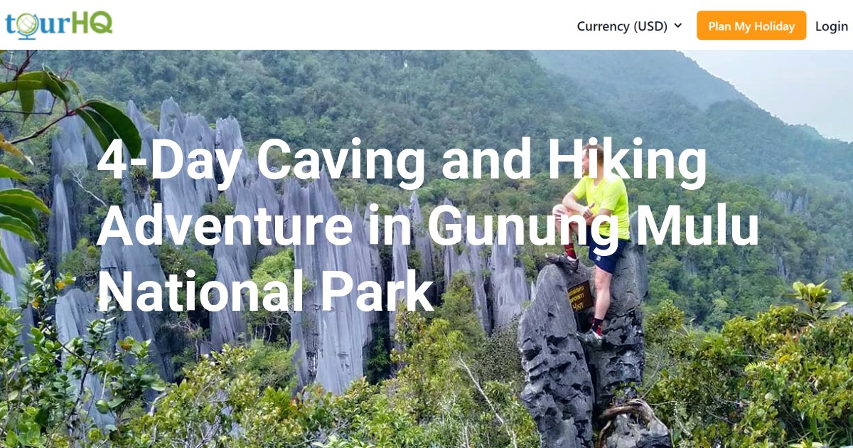 4-Day Caving and Hiking Adventure in Gunung Mulu National Park