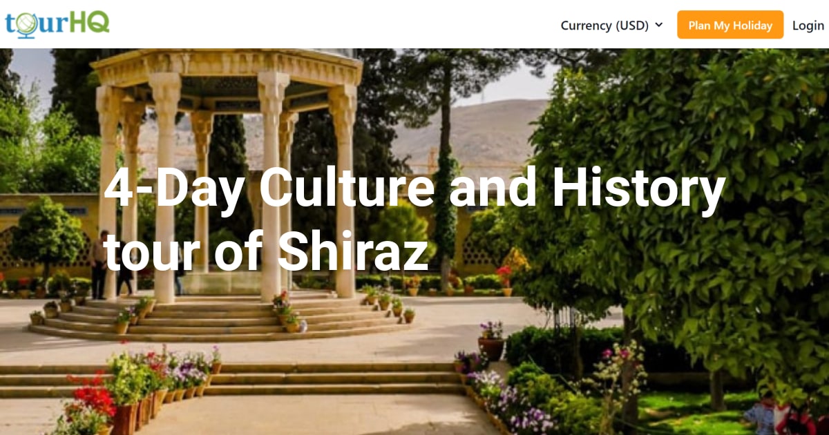 4-Day Culture and History tour of Shiraz