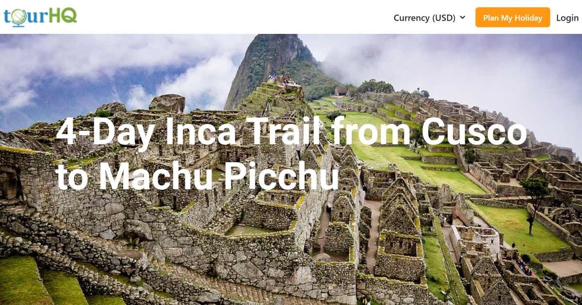 4-Day Inca Trail from Cusco to Machu Picchu