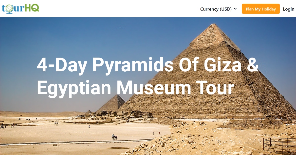 4-Day Pyramids Of Giza & Egyptian Museum Tour