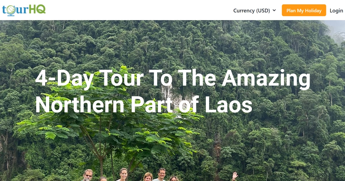 4-Day Tour To The Amazing Northern Part of Laos