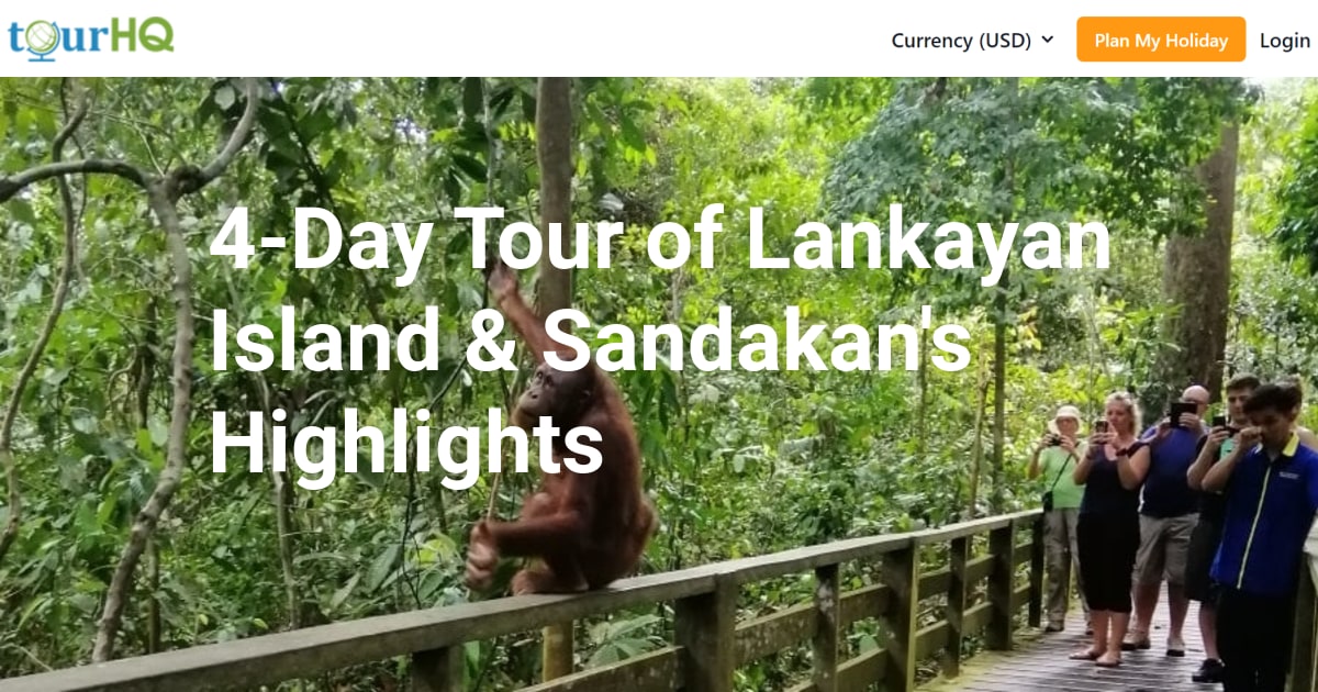 4-Day Tour of Lankayan Island & Sandakan's Highlights