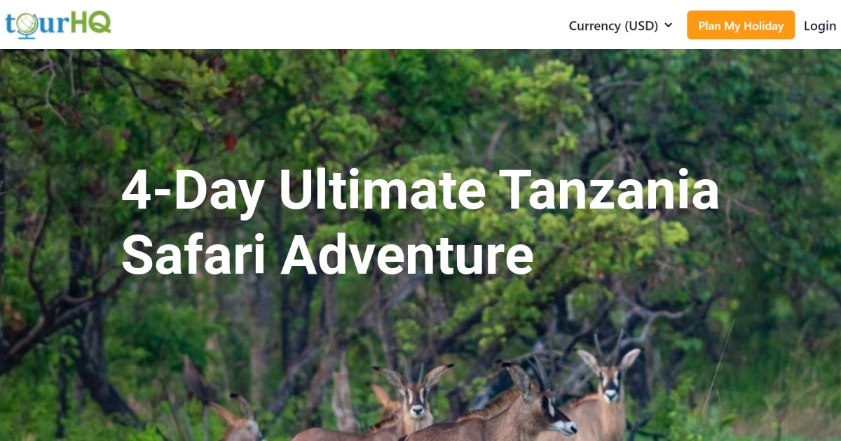 4-Day Ultimate Tanzania Safari Adventure