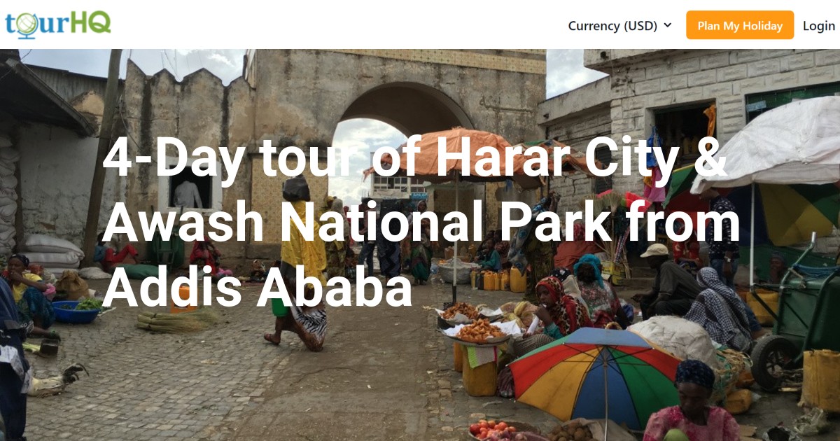 4-Day tour of Harar City & Awash National Park from Addis Ababa